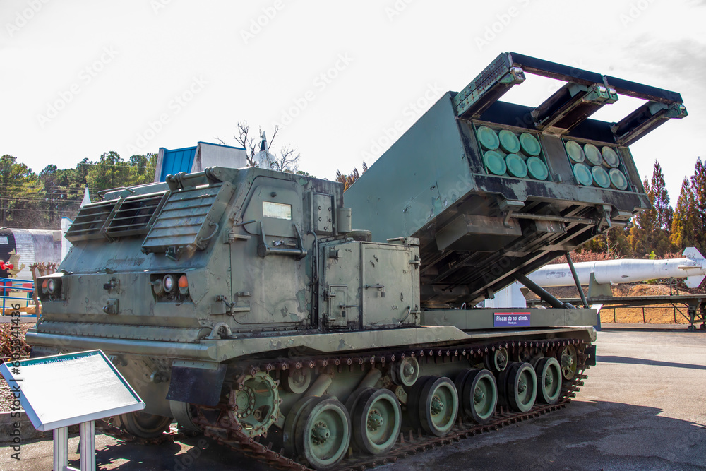 Huntsville USA 10th Feb 2023: M270 Multiple Launch Rocket System (M270 ...