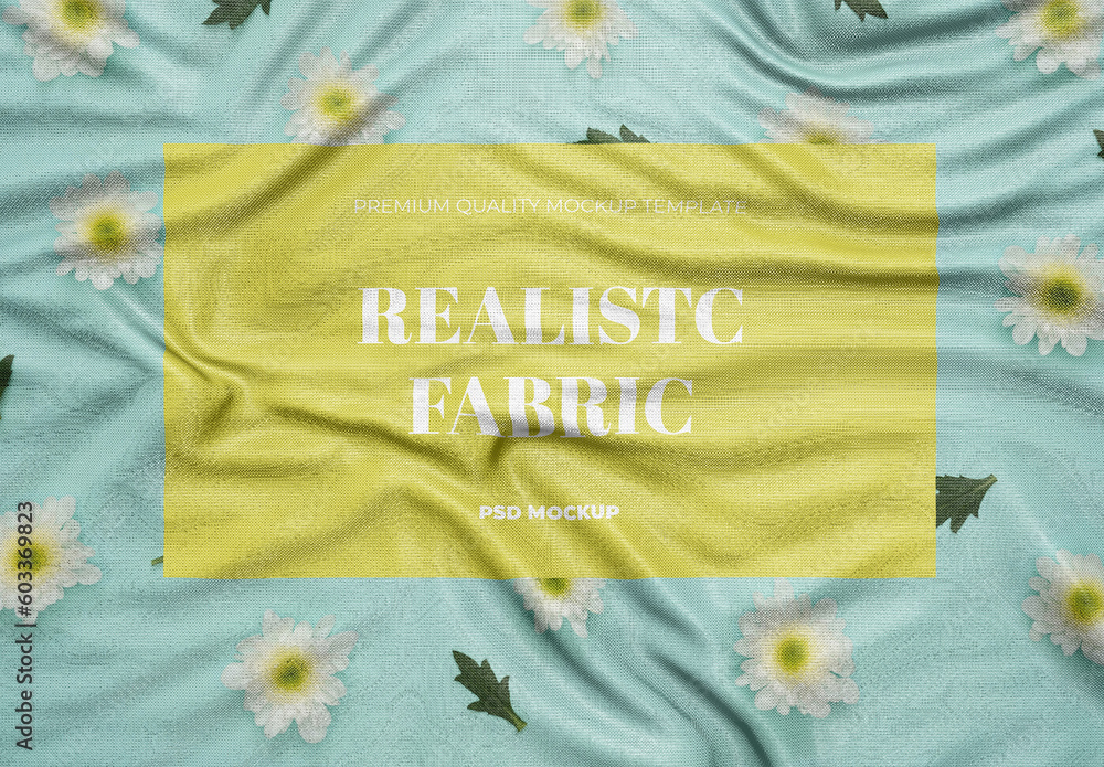 Fabric Material Mockup Stock Template | Adobe Stock