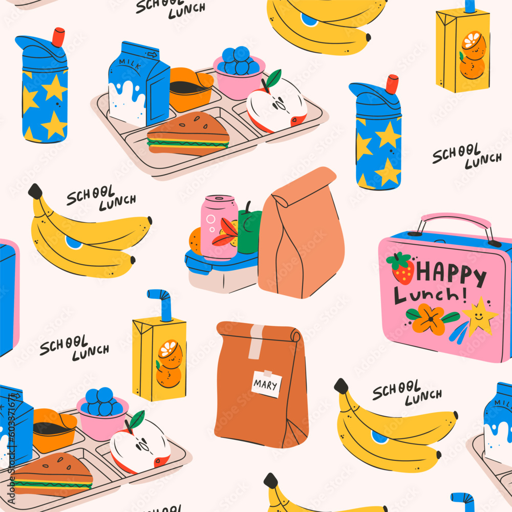 Paper School Lunch Tray