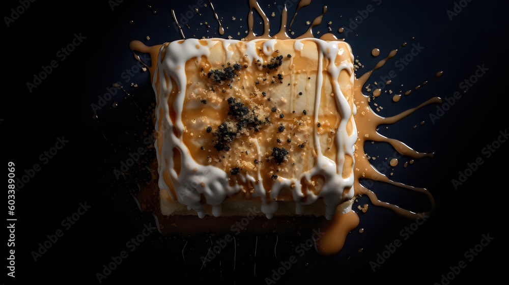 tres leches cake moist sponge cake soaked in three types of milk ...