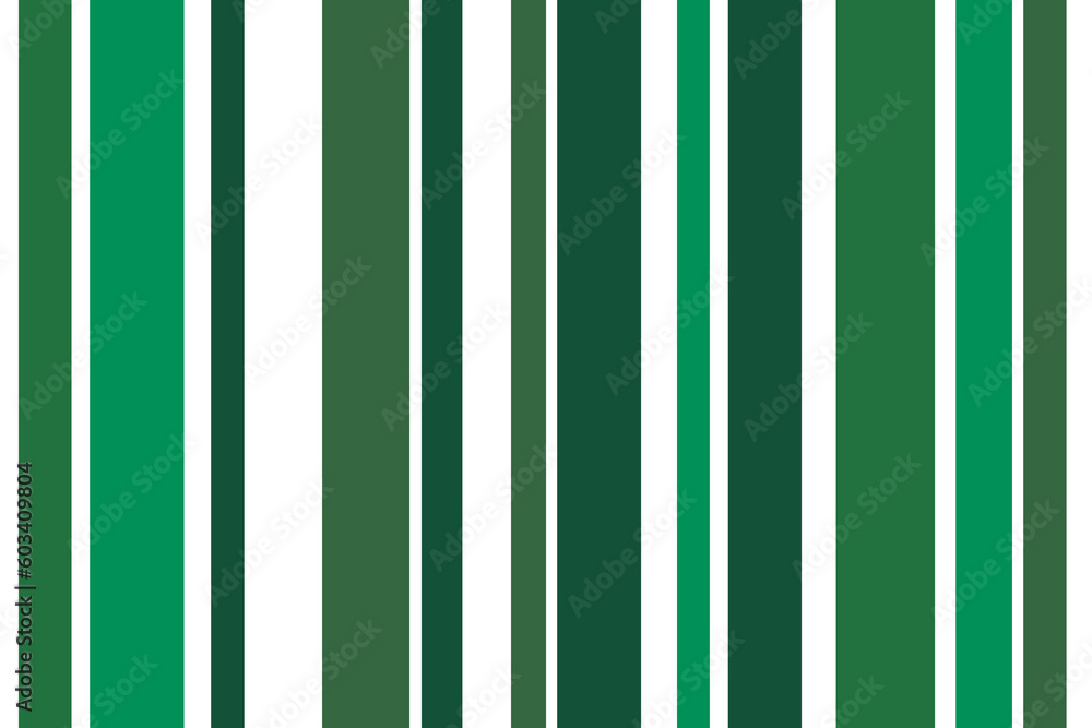 Seamless vector white green background fabric pattern stripe unbalance ...
