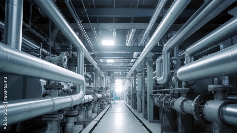 Industry pipeline or rack transport petrochemical, gas and oil ...