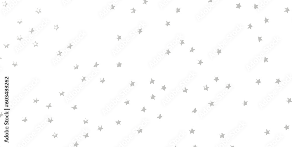 Seamless pattern with small silver stars on white background. - png ...
