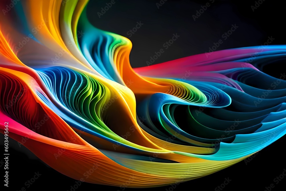 Bunte Tinte im Wasser und Splash Bilder Stock Illustration | Adobe Stock