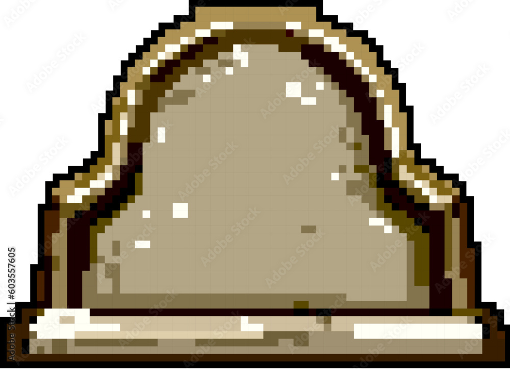 death headstone game pixel art retro vector. bit death headstone. old ...
