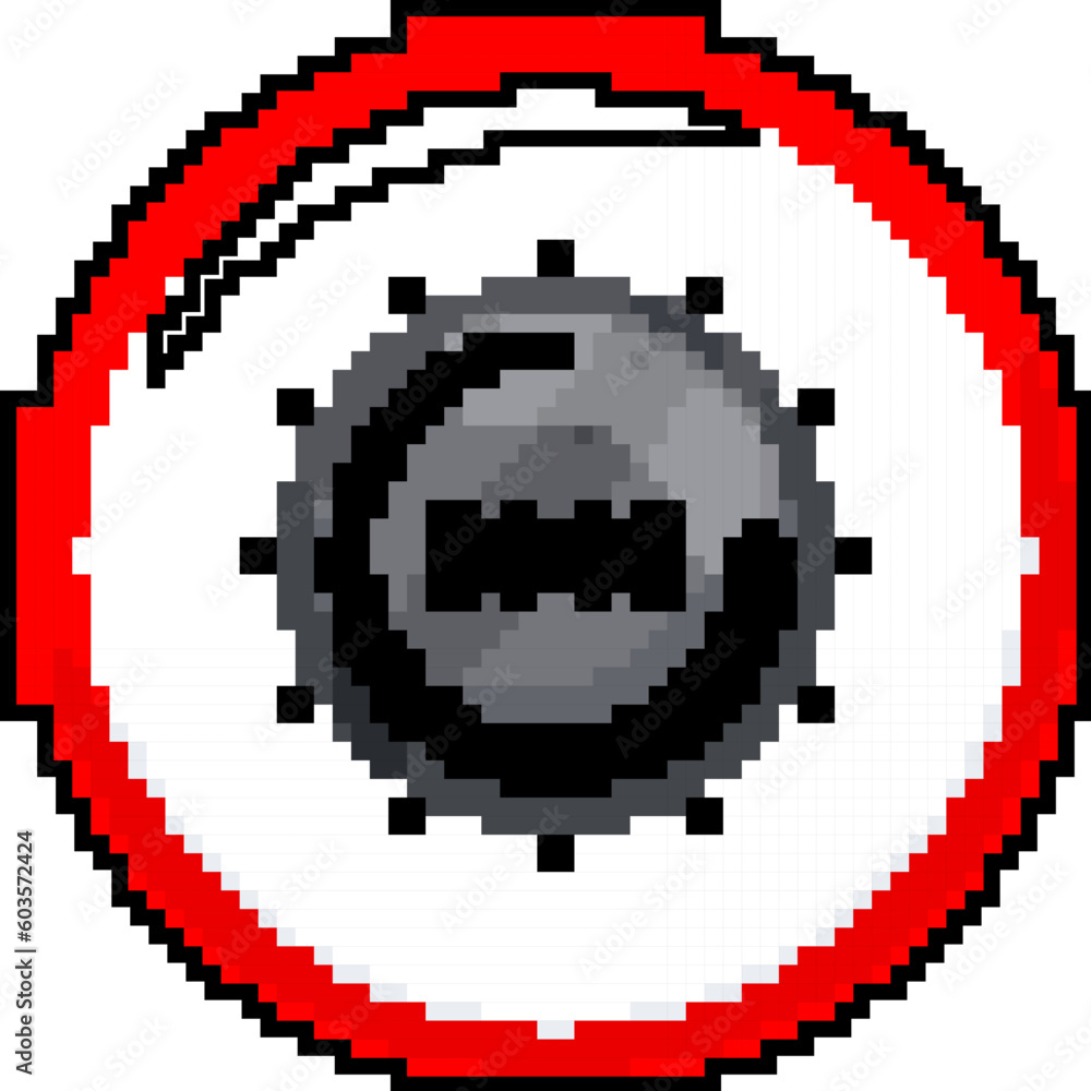 time kitchen timer clock game pixel art retro vector. bit time kitchen ...