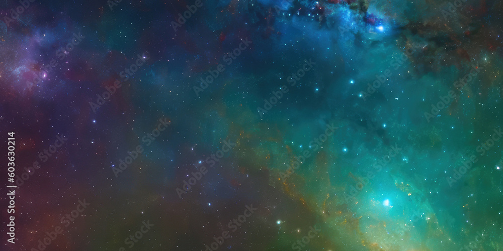 High-Resolution Galaxy Nebula Background Overlay with Stunning Star ...