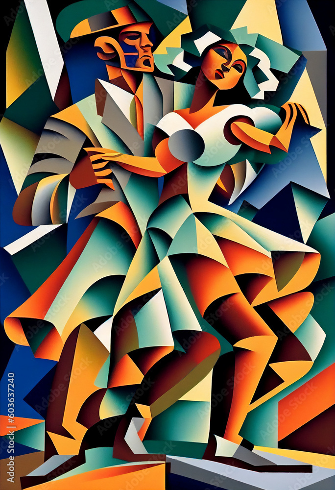 Latin American Hispanic male and female couple dancing the ballroom ...