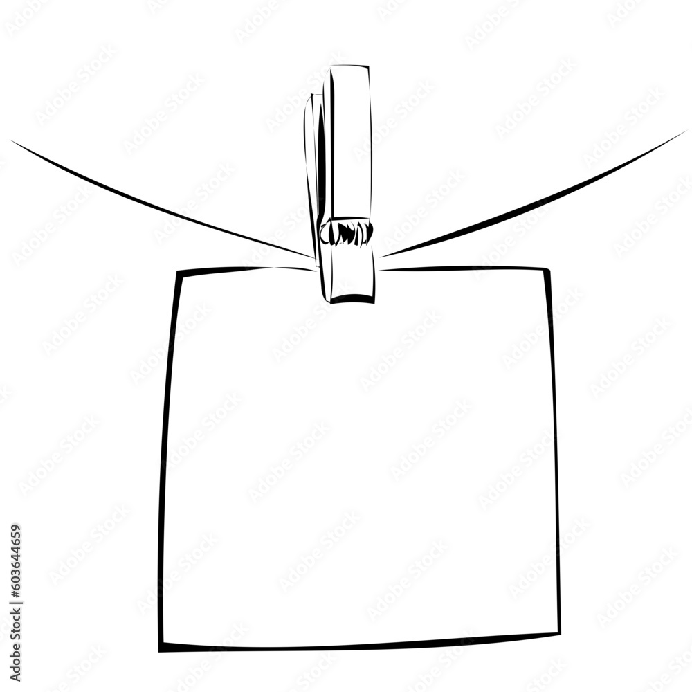 Notizzettel Stock Vector | Adobe Stock