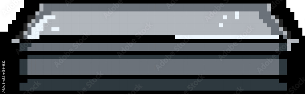 machine scanner document game pixel art retro vector. bit copier copy ...