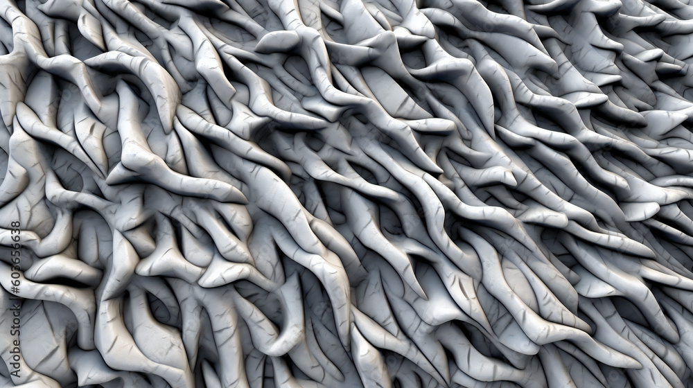 Abstract background with structure of human skin in gray color ...