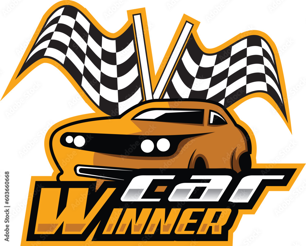 Car Logo Design | Car Racing Logo | Car Mascot Logo | Racing Mascot ...