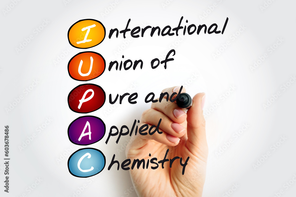 IUPAC - International Union of Pure and Applied Chemistry acronym ...