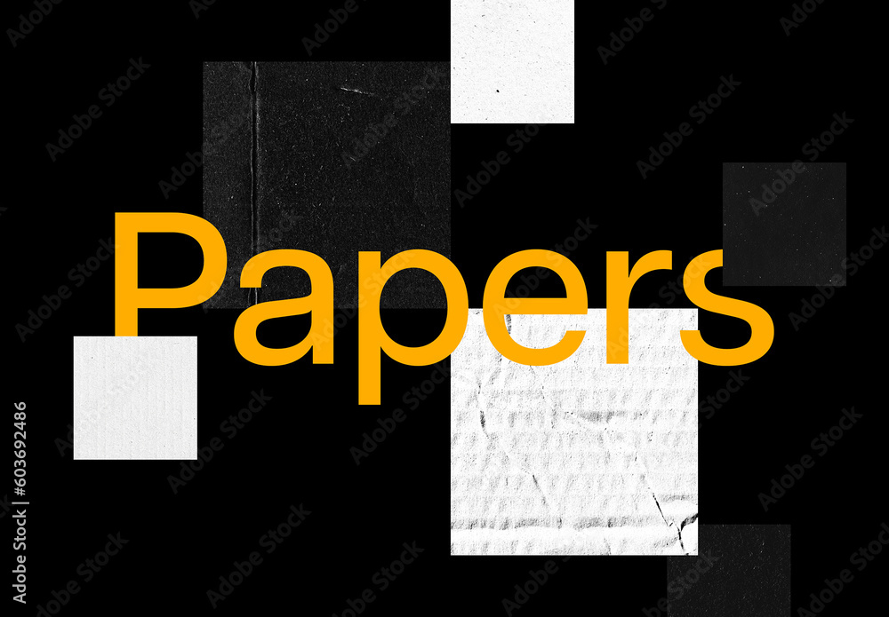 Realistic Paper Textures Stock Template | Adobe Stock