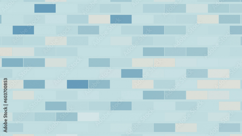 blue palette ceramic tile background decorate the kitchen or bathroom ...