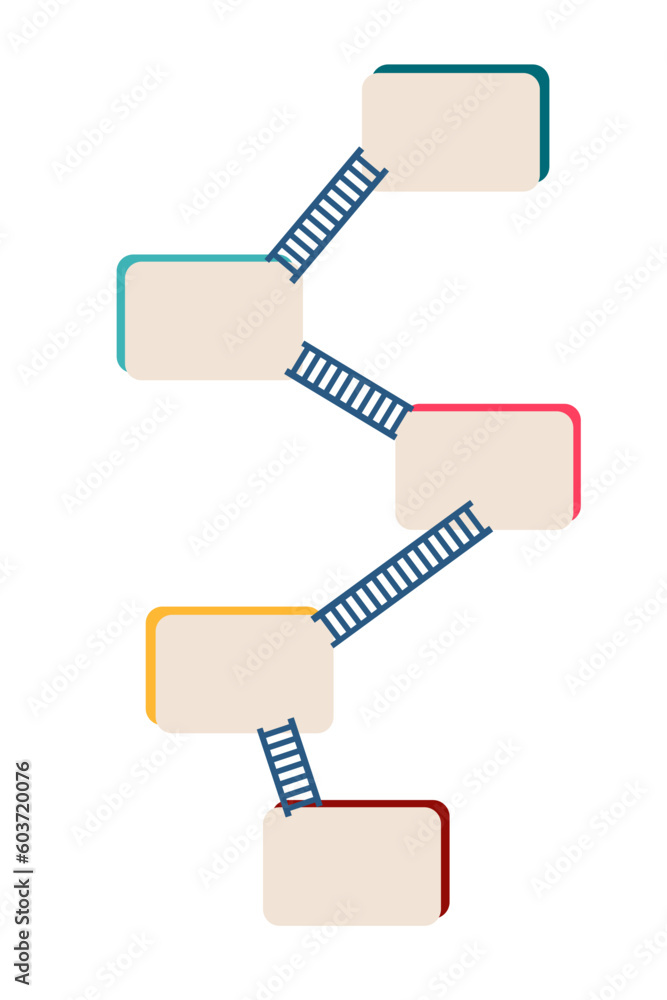 Blank company milestones timeline infographic template can be used for ...