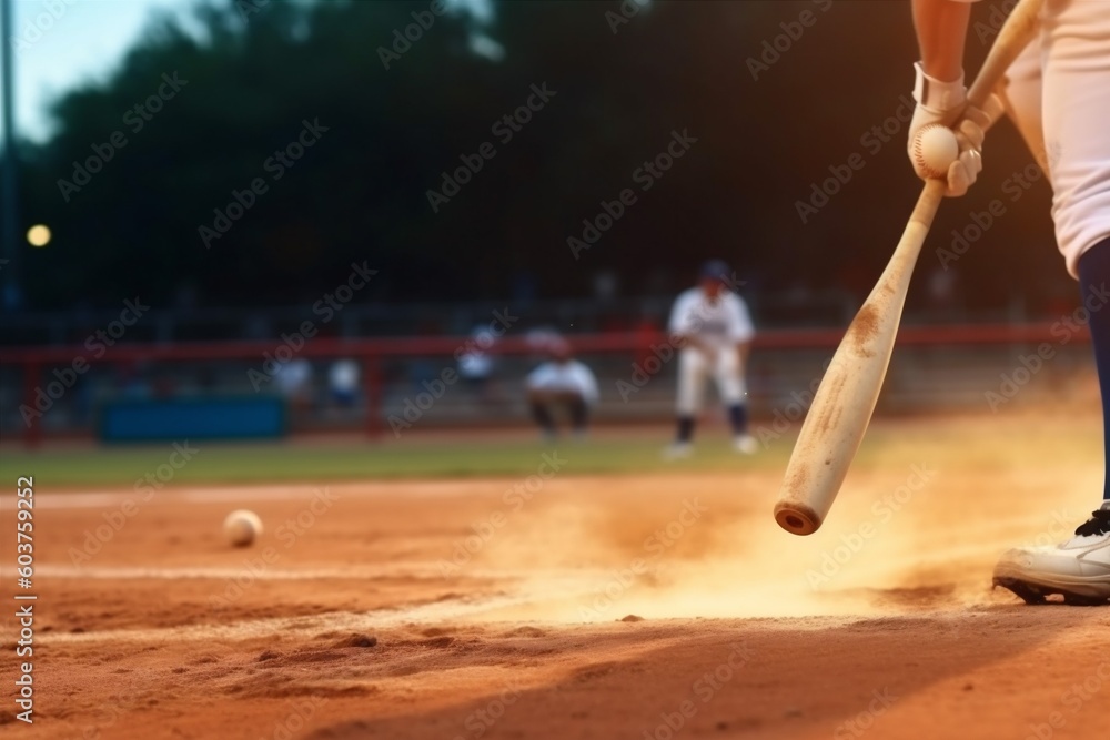 ball man horizontal player game baseball sport field bat team athlete ...