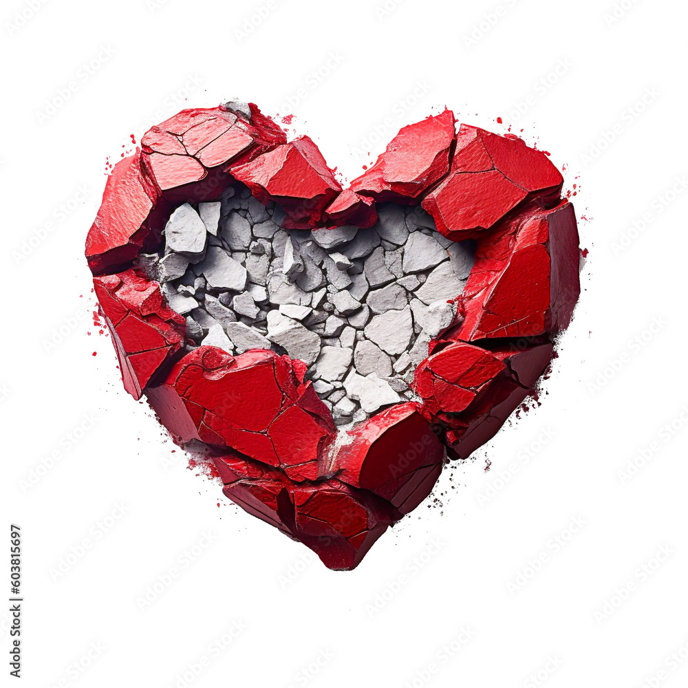 Stoneheart/ Herz aus Stein transparent PNG-Datei Stock Illustration ...