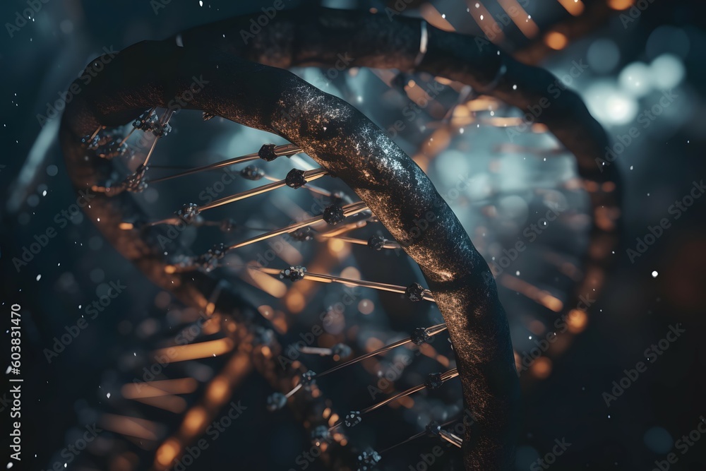 Host genome incorporates double-stranded DNA , .highly detailed ...