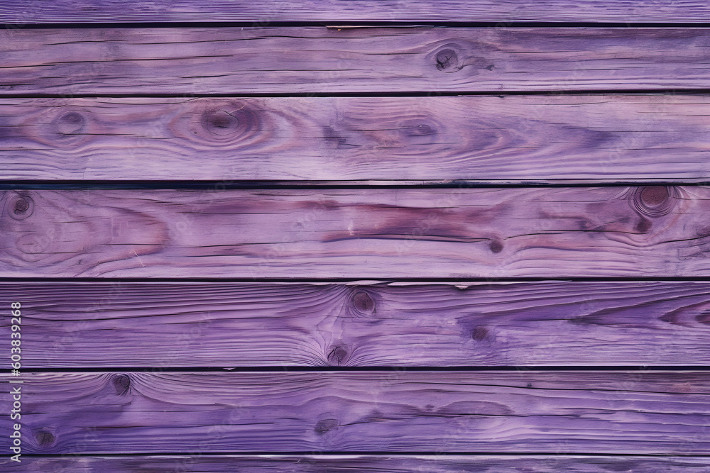 Horizontal violet wooden planks background. Wooden texture. Violet wood ...