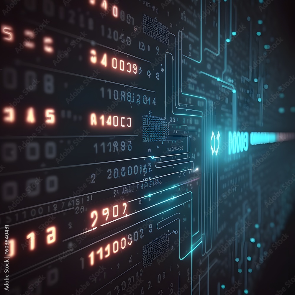 Unleashing the Futuristic Realm: Ethereal Binary Data Code in Agile ...