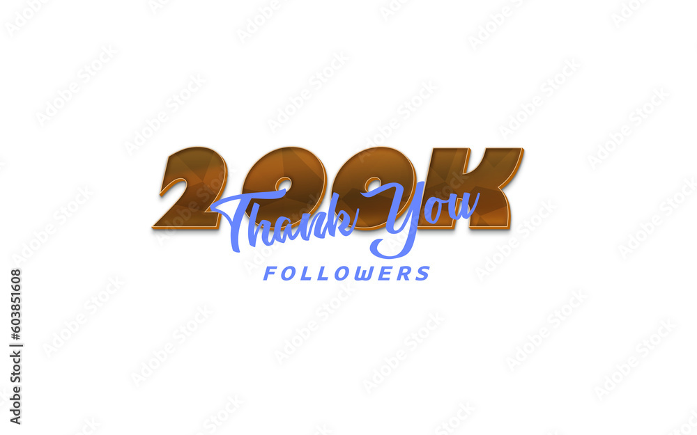 Thank you 200 000 followers Png. Congratulating networking thanks ...