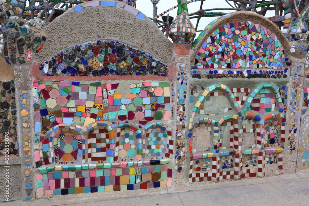 WATTS TOWERS by Simon Rodia, architectural structures, located in Simon ...