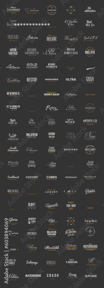 Logo Templates Ai - The Professional Logo Creators Kit - AI editable ...