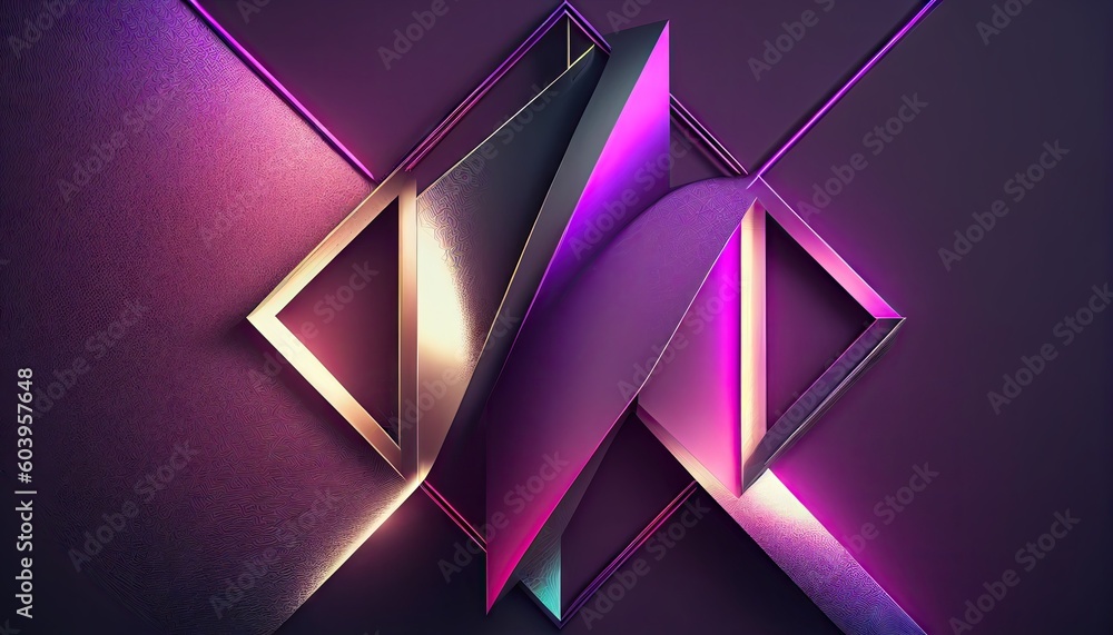 purple rhombus of geometry of geometry simple frat ray Abstract Elegant ...