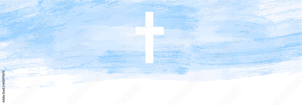 banner crosses illustration Isolated on transparent background ...