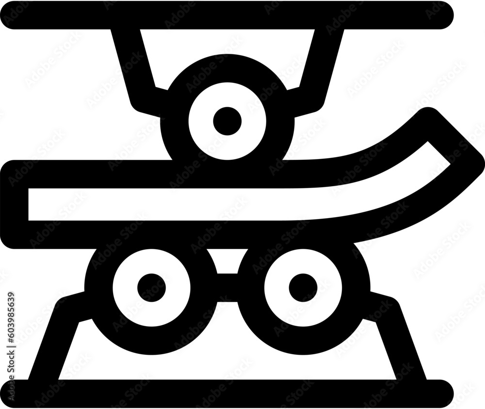 Bending Over Icon. Bending Over Vector illustration isolated on ...