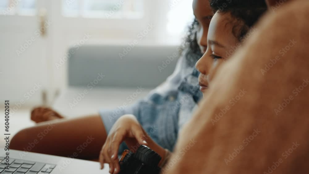 Staying connected during military deployment: Little boy talking to his deployed father on a ...