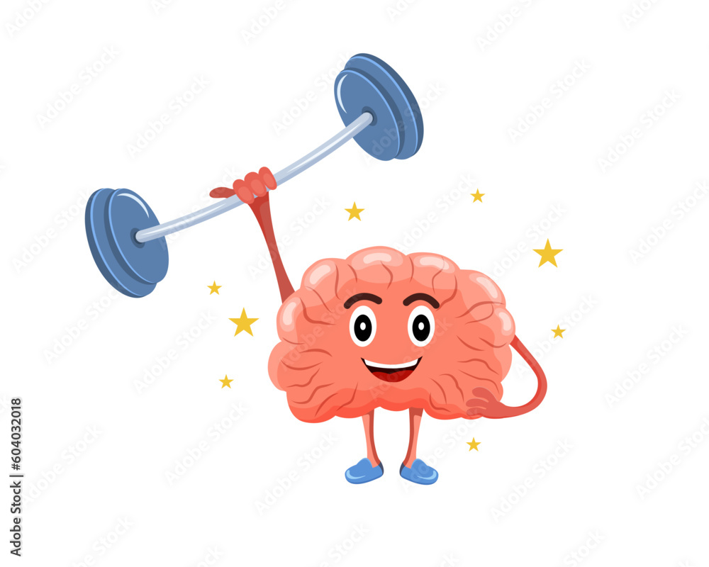 The brain lifts the bar. Training of mental abilities. Train your brain ...