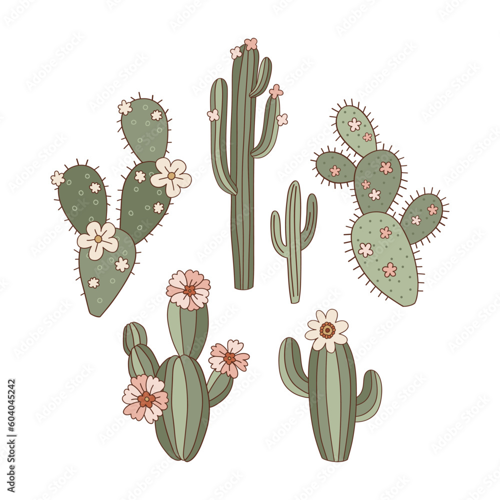 Western Cactus Clip Art