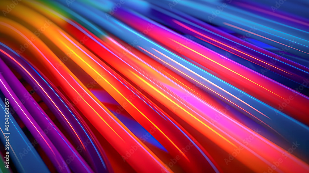 Geometric and dynamic pipe glass colorful flow streamline design ...