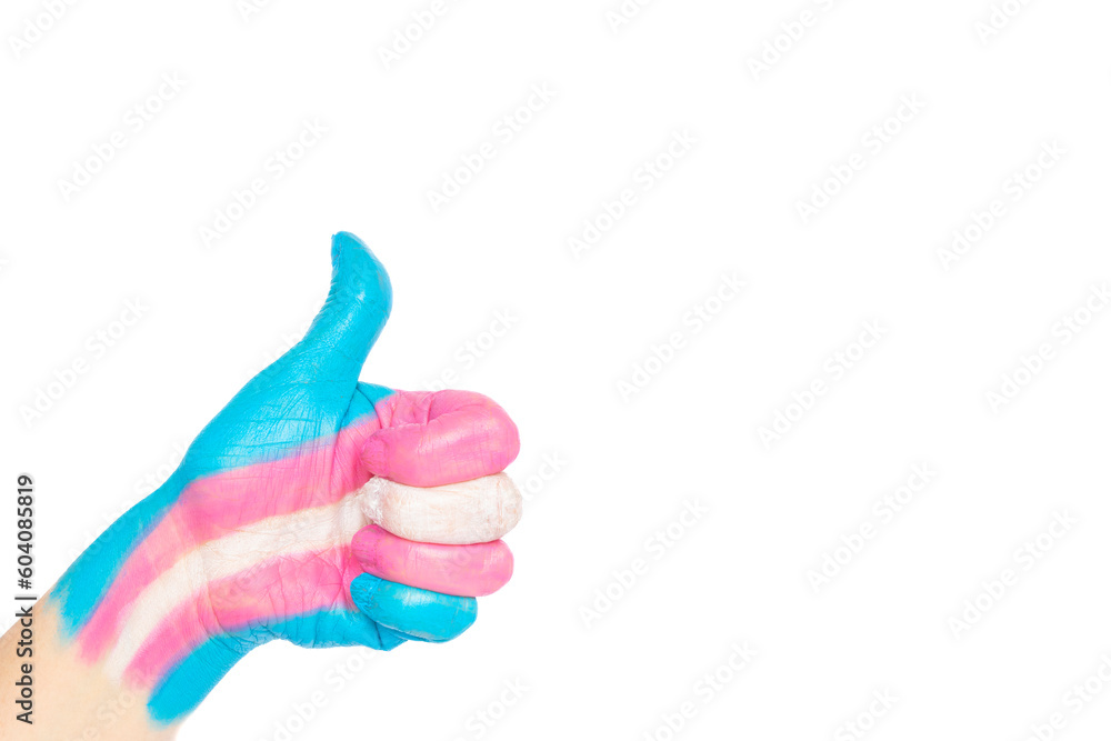 transgender pride flag rainbow.background of fight for rights and ...