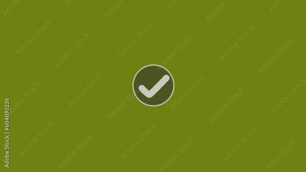 Vídeo do Stock: Check mark sign. Check mark, Success tick Mark Icon ...