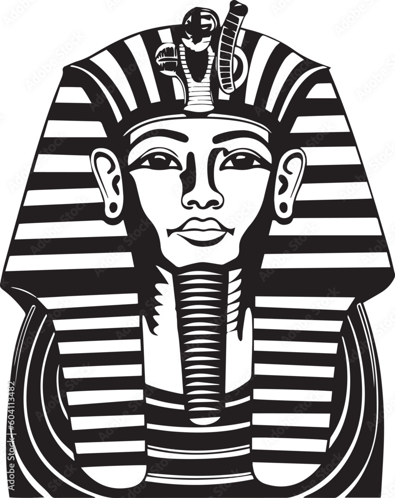 Egyptian king Tutankhamun, Ancient Egyptian mask of the pharaoh ...