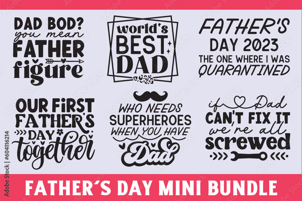 Fathers Day Svg Bundle, Dad Svg Bundle, Father’s Day Svg, Father's Day ...
