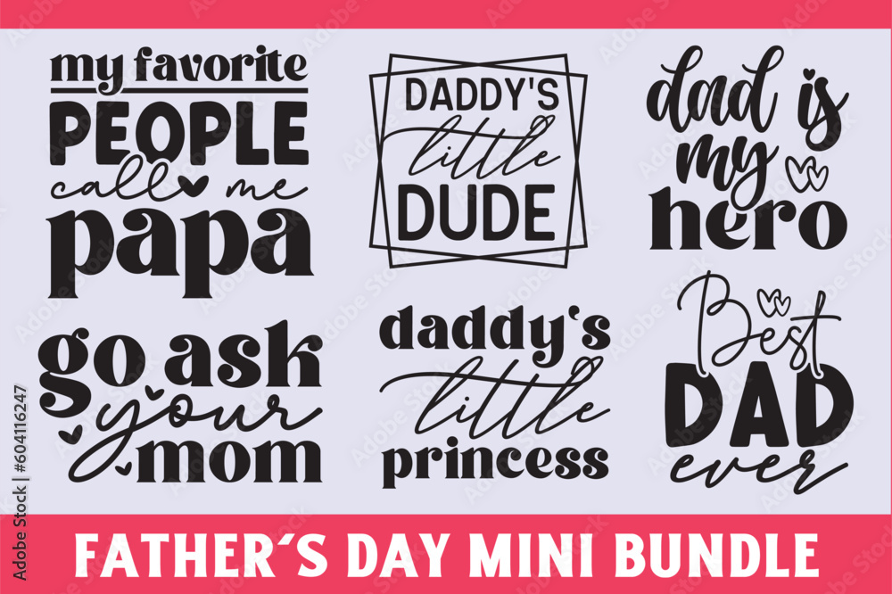 Fathers Day Svg Bundle, Dad Svg Bundle, Father’s Day Svg, Father's Day ...