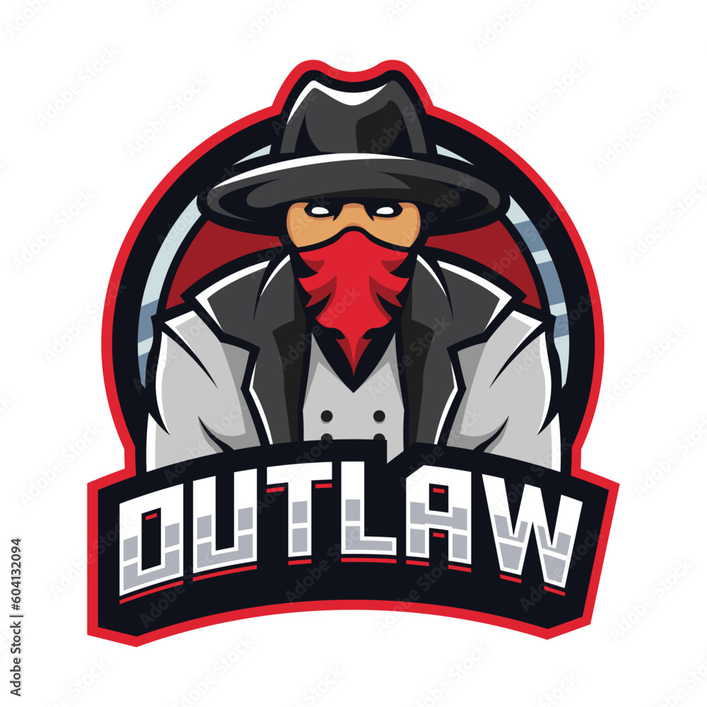 Cowboy Logo Design | Mafia Mascot Logo | GunMan Logo | Mafia Esports ...