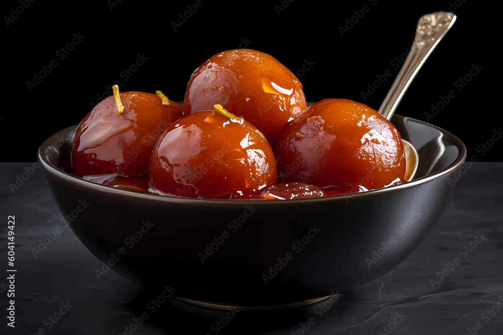 Gulab Jamun - A popular Indian sweet, Gulab Jamun is made from khoya ...