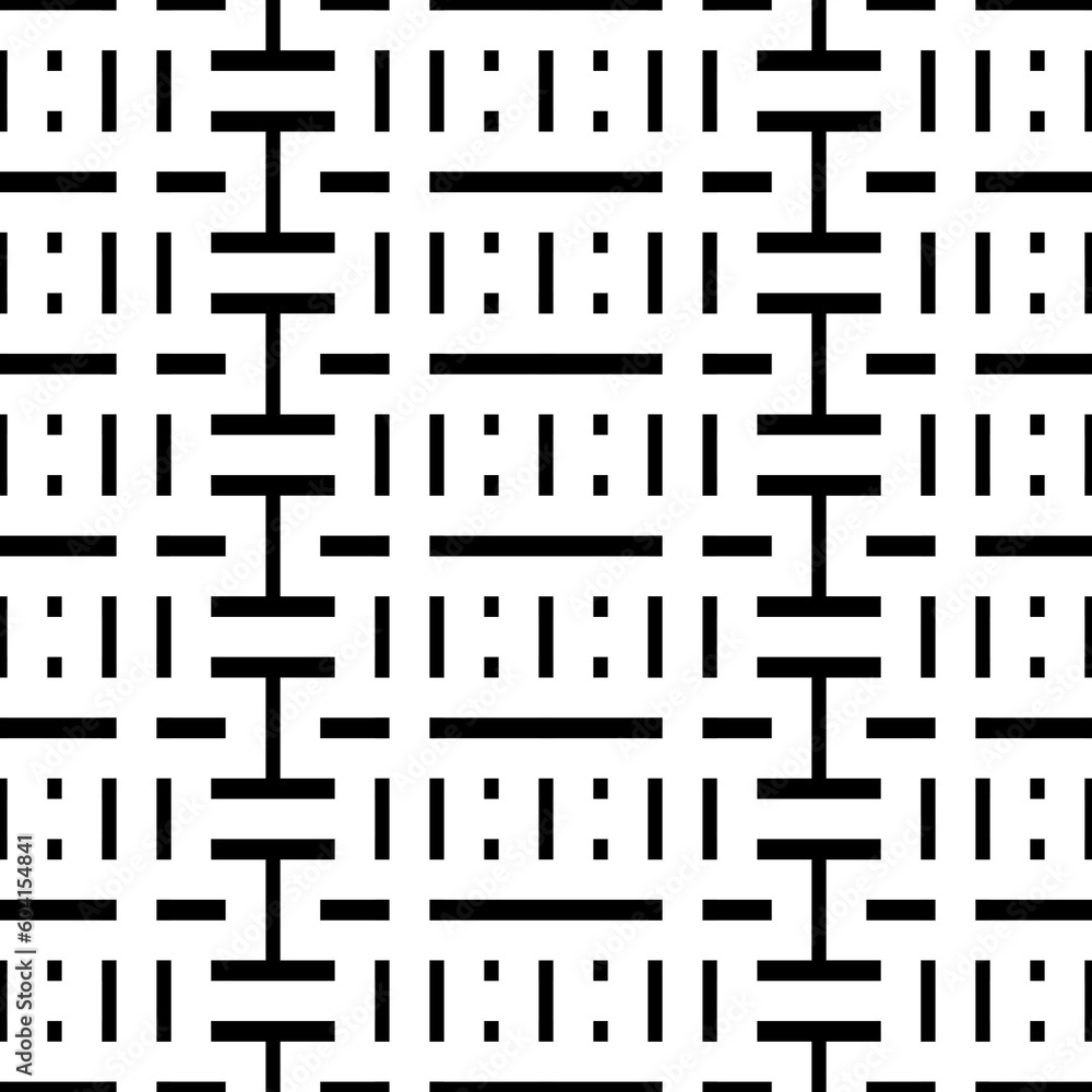 Seamless surface pattern design with geometric tiles ornament. Oriental ...