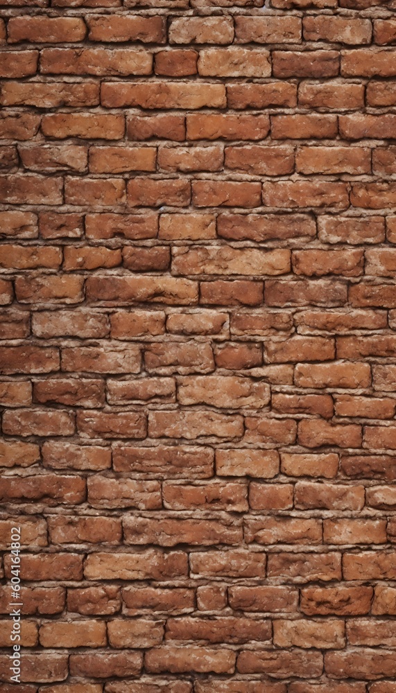 Red brick background texture seamless pattern. Seamless brick masonry. Red brick wall seamless ...