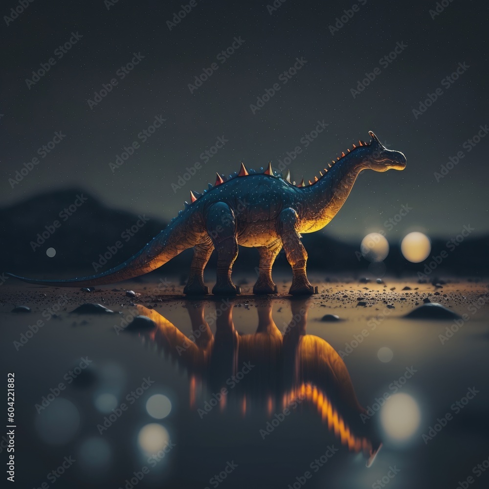 Dinosaurs. The dominant group of land vertebrates in the Mesozoic era ...