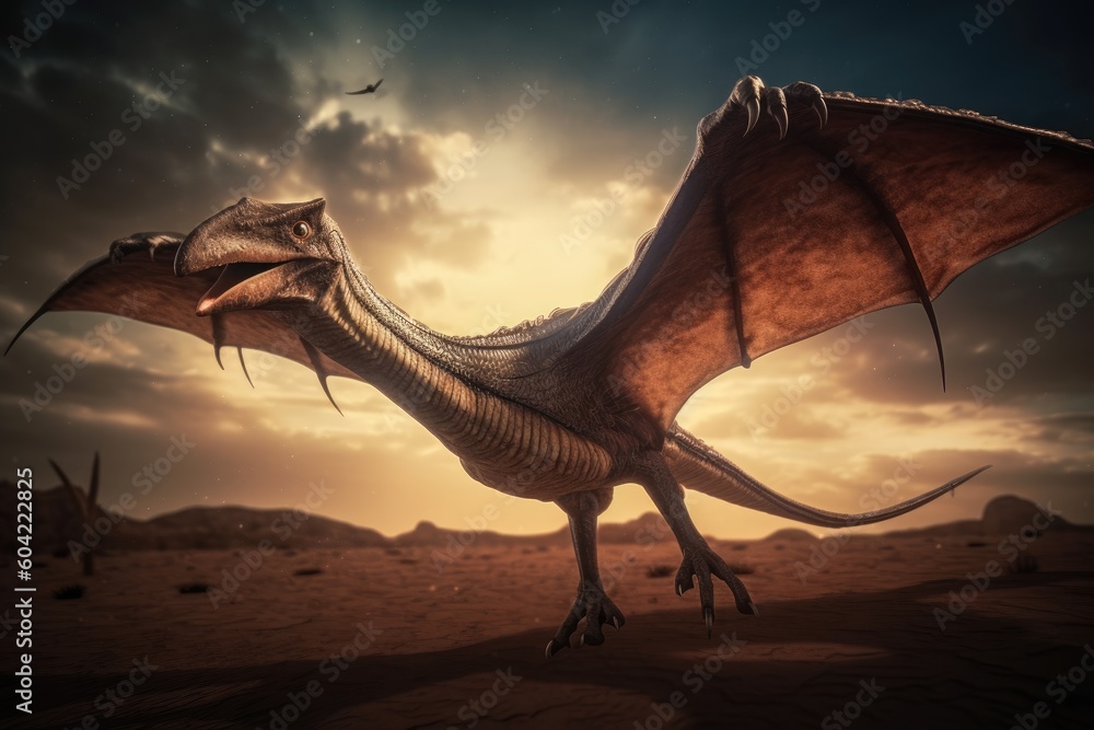 Dinosaurs. The dominant group of land vertebrates in the Mesozoic era ...