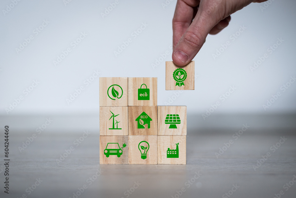 Net zero action concept. Save energy, green energy, reduce carbon ...