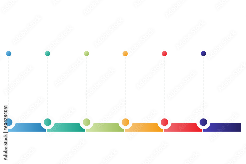 Infographic template for business. Modern Timeline diagram with journey ...