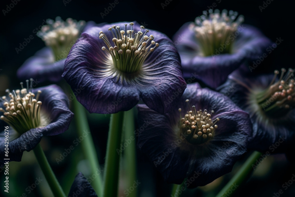 Plants of extraterrestrial civilizations. Flowers from another planet ...