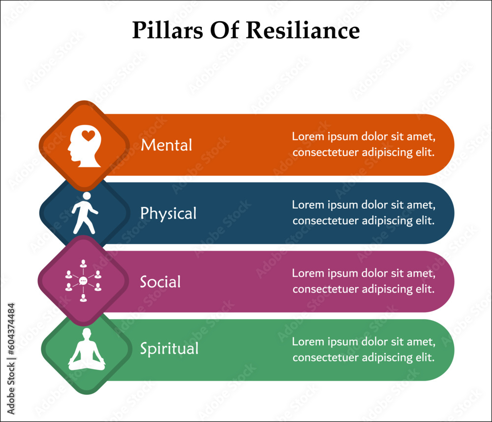 Four Pillars of Resilience - Mental, Physical, Social, Spiritual ...